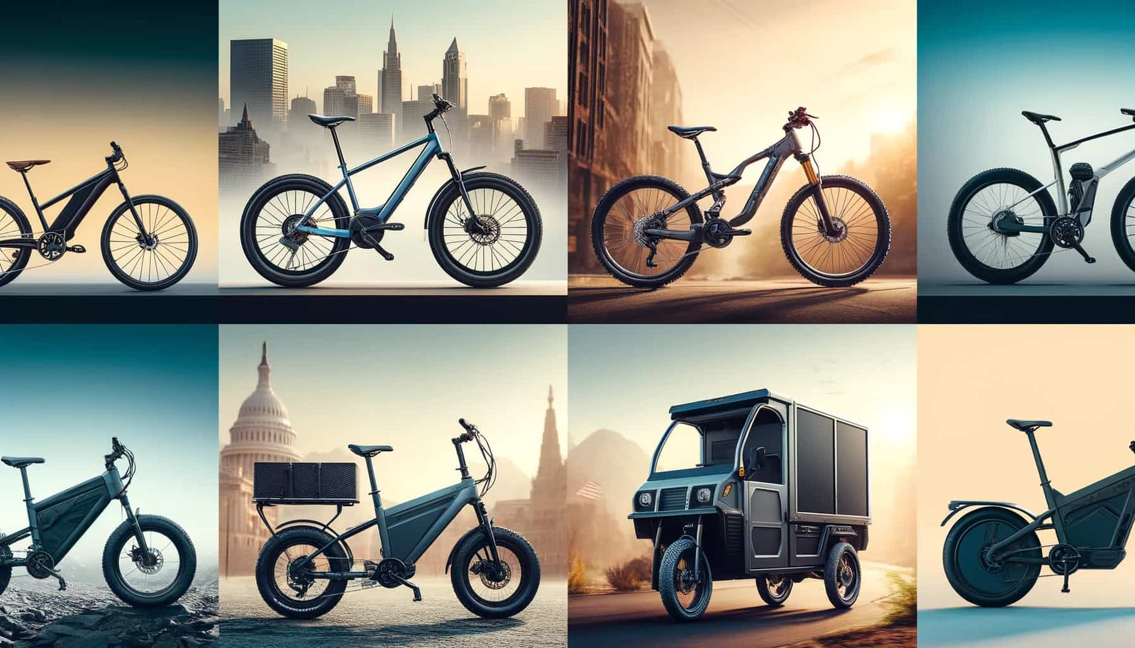 The 8 Common Types of Ebikes: A Full Guide – CYCROWN