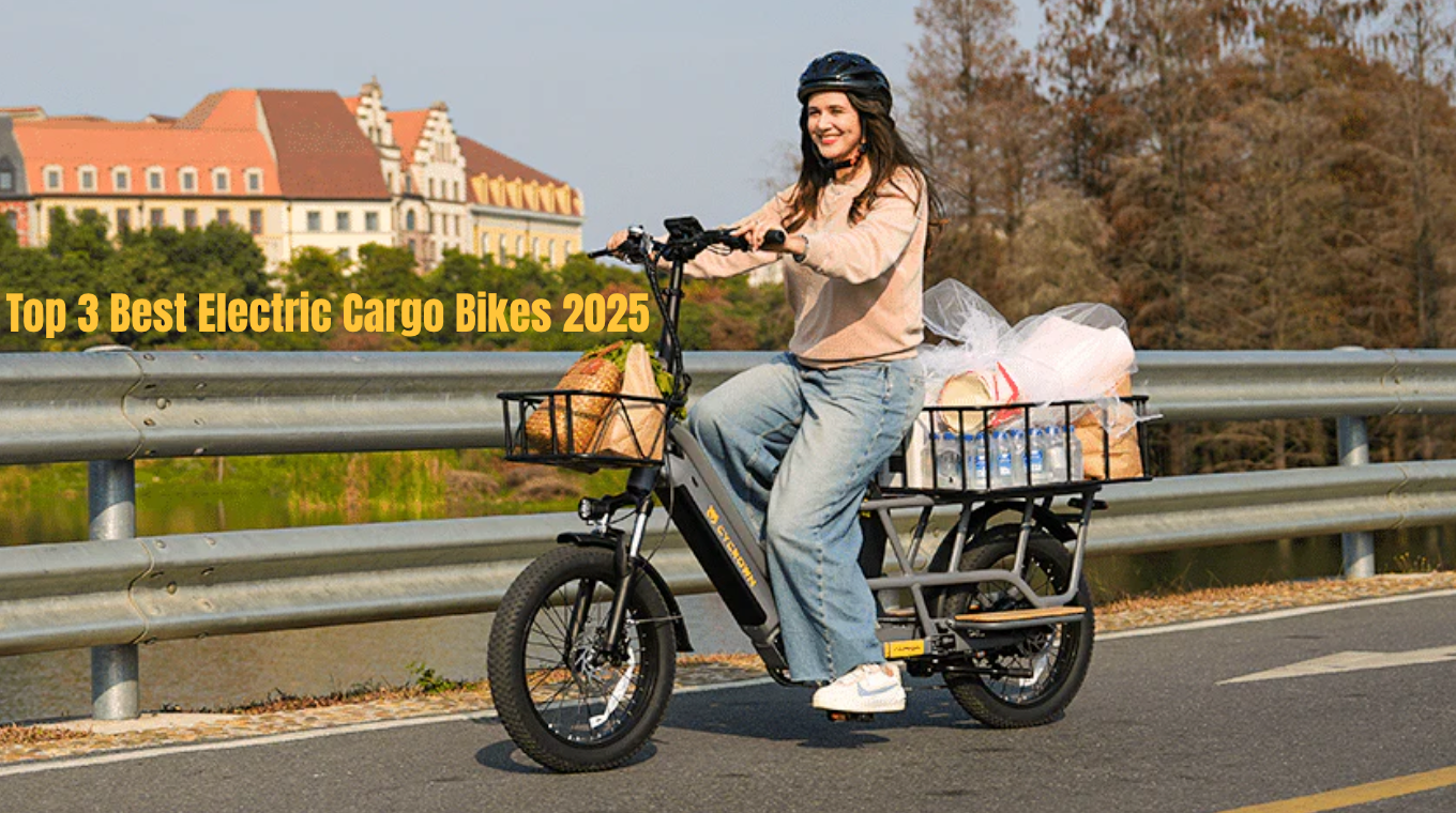 Top 3 Best Electric Cargo Bikes 2025 – Cycrown Picks – CYCROWN