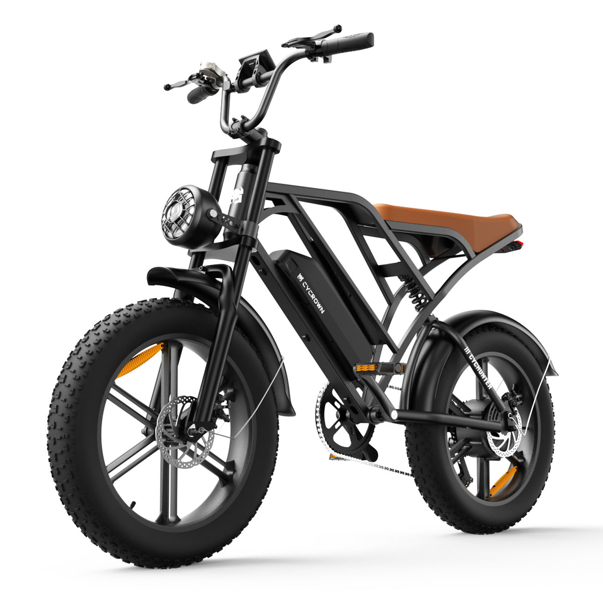 CycHunter Moped-Style Ebike – CYCROWN