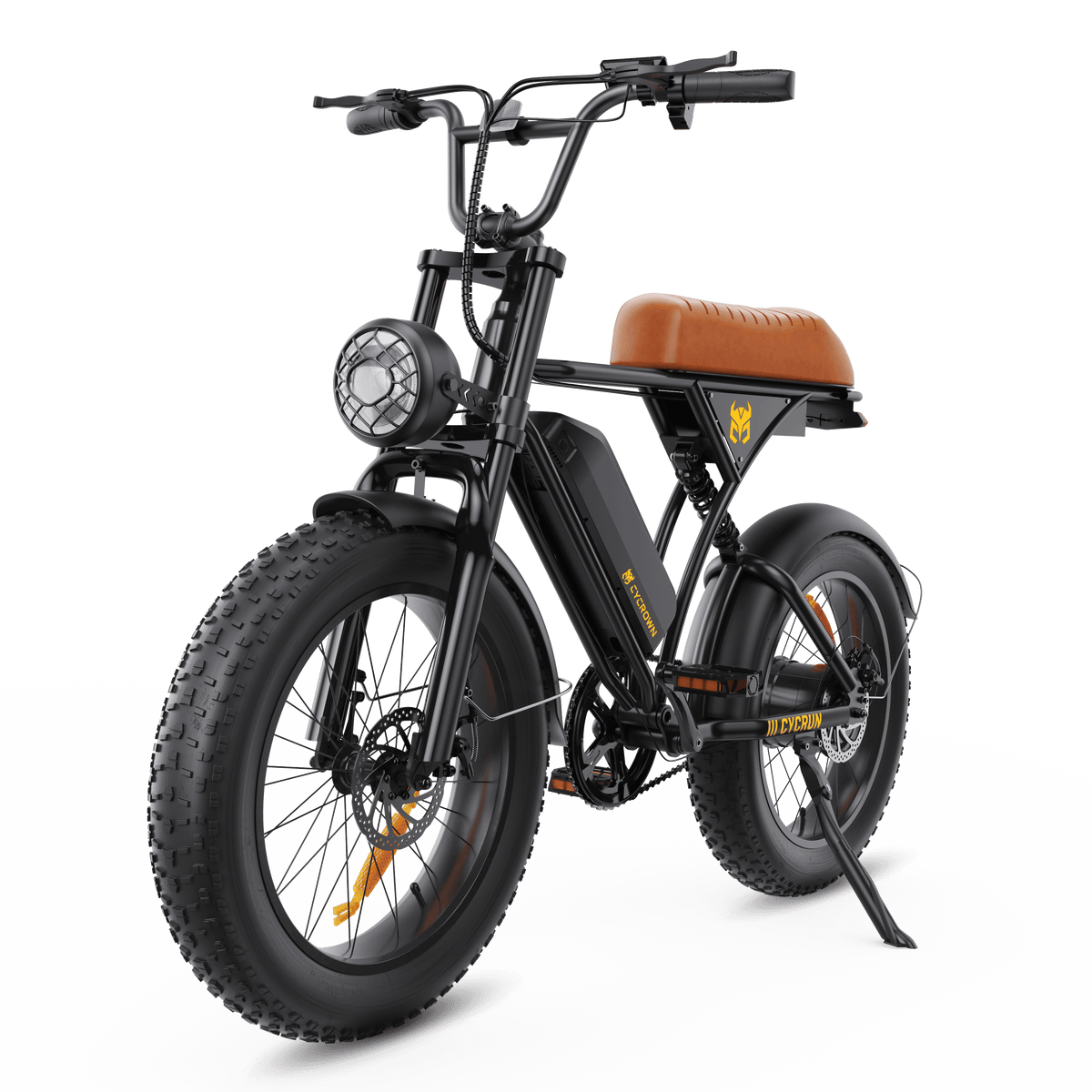 CycRun Vintage Moped Ebike – CYCROWN