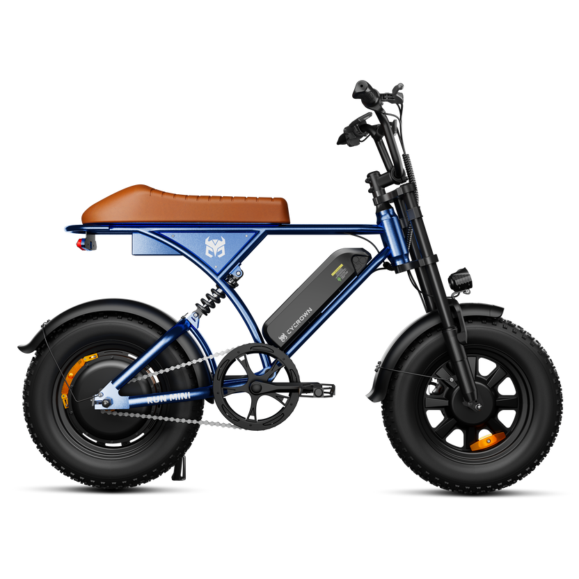 Run Mini Vintage Moped Ebike – CYCROWN