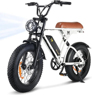 CycRun Vintage Moped Electric Bike – CYCROWN