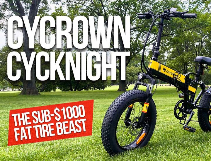 CYCROWN Ebikes Video