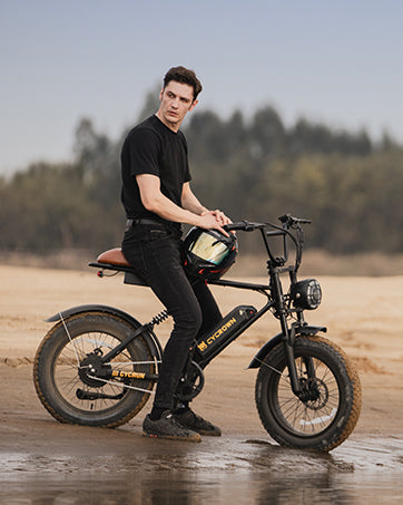 CycRun Moped Electric Bike – CYCROWN