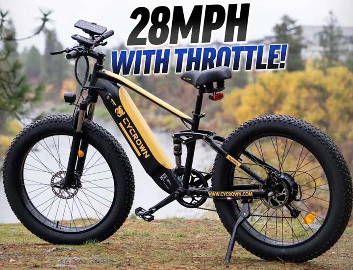 CYCROWN Ebikes Video