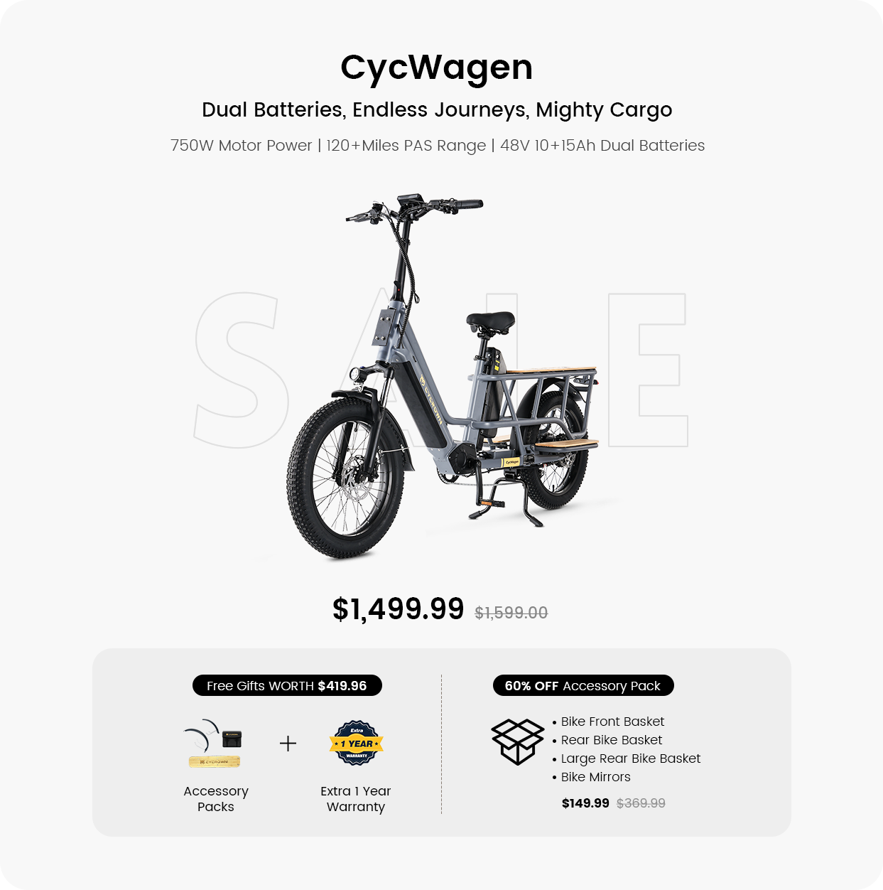 Exclusive Electric Bike Deals - Shop Our Sale Now | CYCROWN